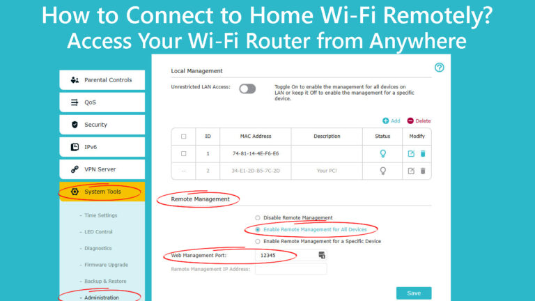 How to Connect to Home Wi-Fi Remotely? (Access Your Wi-Fi Router from ...
