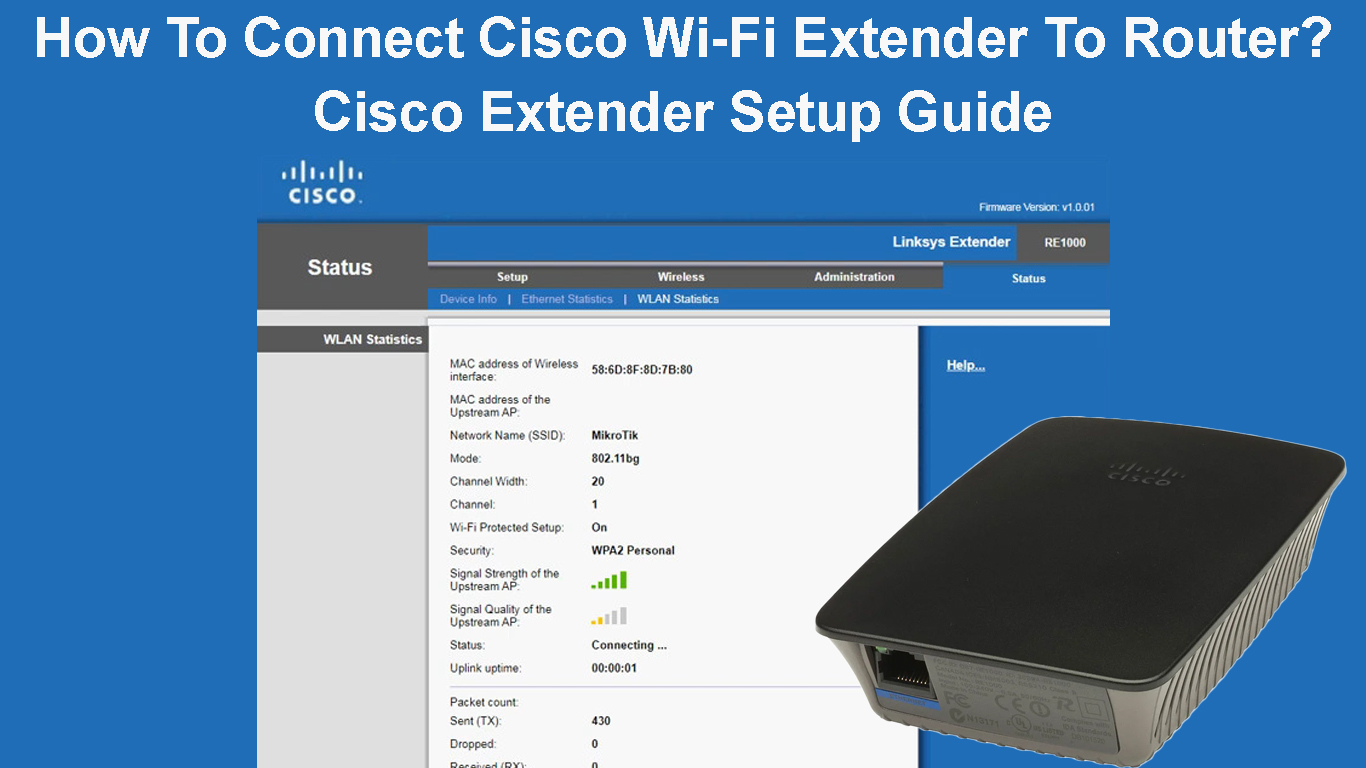 Cisco Wifi Extender Setup